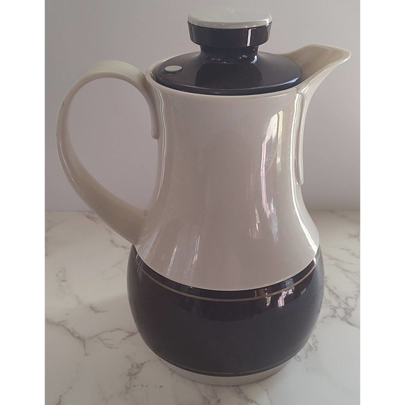 Thermos | Kitchen | Vtg Beige Brown Thermos West Germany Insulated 57 ...